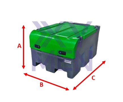 Zbiornik na olej napędowy Fortis Box 200l
