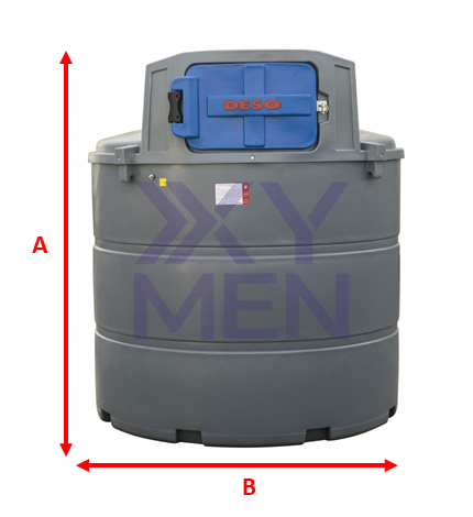 Zbiornik na olej napędowy DESO 1340 | Xymen