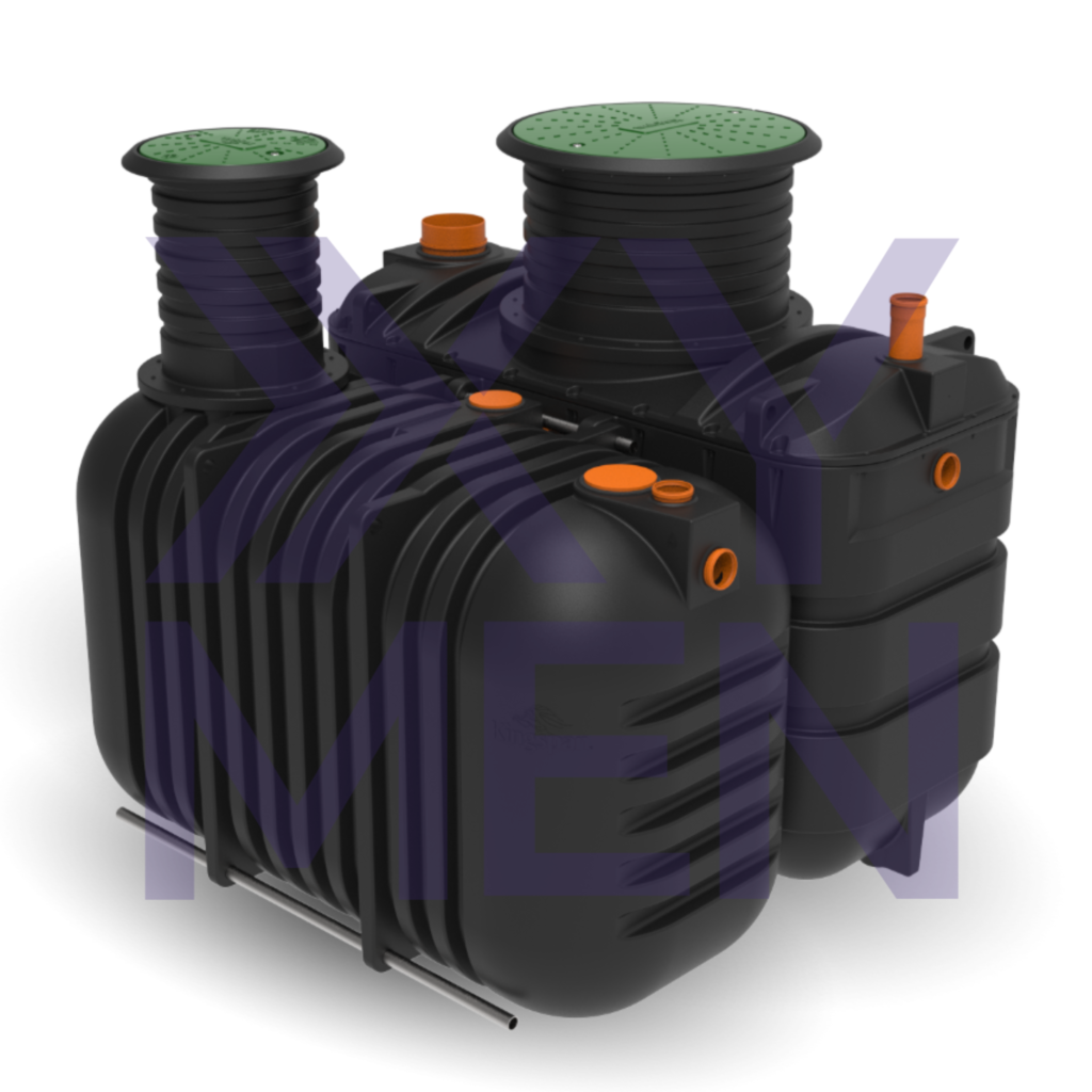 Przydomowa bezprądowa oczyszczalnia ścieków KINGSPAN BioTec Flo 6 | Xymen